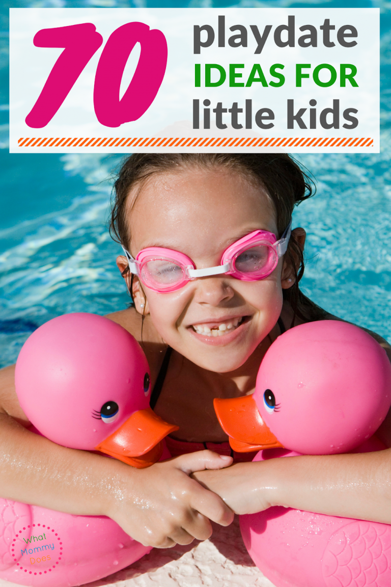 70 Fun Playdate Ideas for Little Kids | What Mommy Does