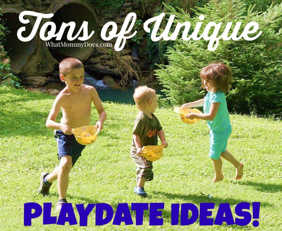 70 Fun Playdate Ideas for Little Kids | What Mommy Does