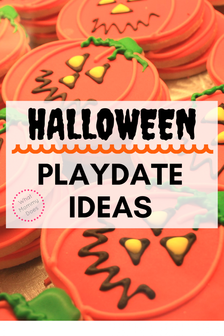 Halloween Playdate Ideas for Toddlers & Preschoolers - What Mommy Does