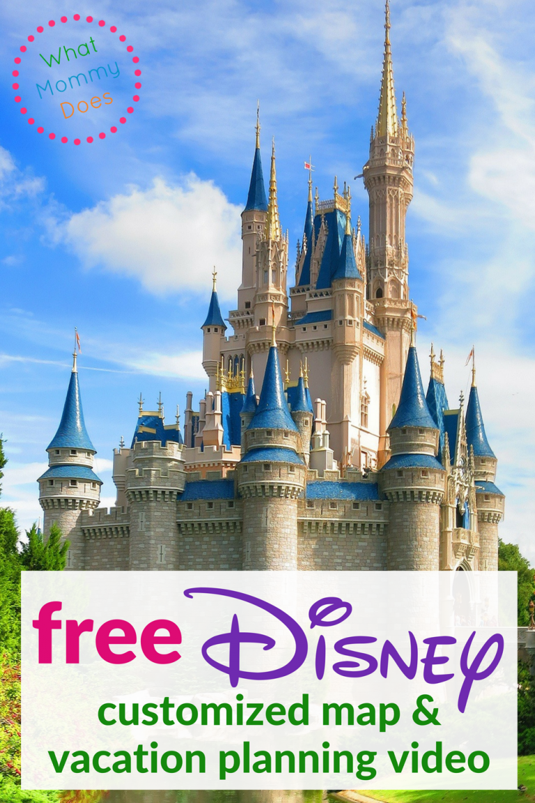 Free Disney Map & Vacation Planning Video | What Mommy Does