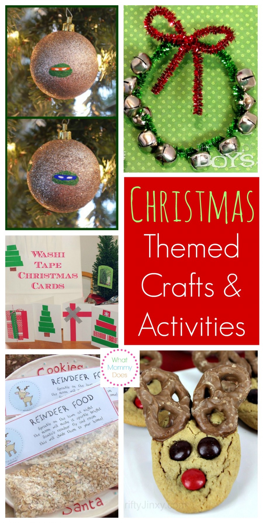 Christmas Themed Crafts, Games & Activities for Kids - What Mommy Does