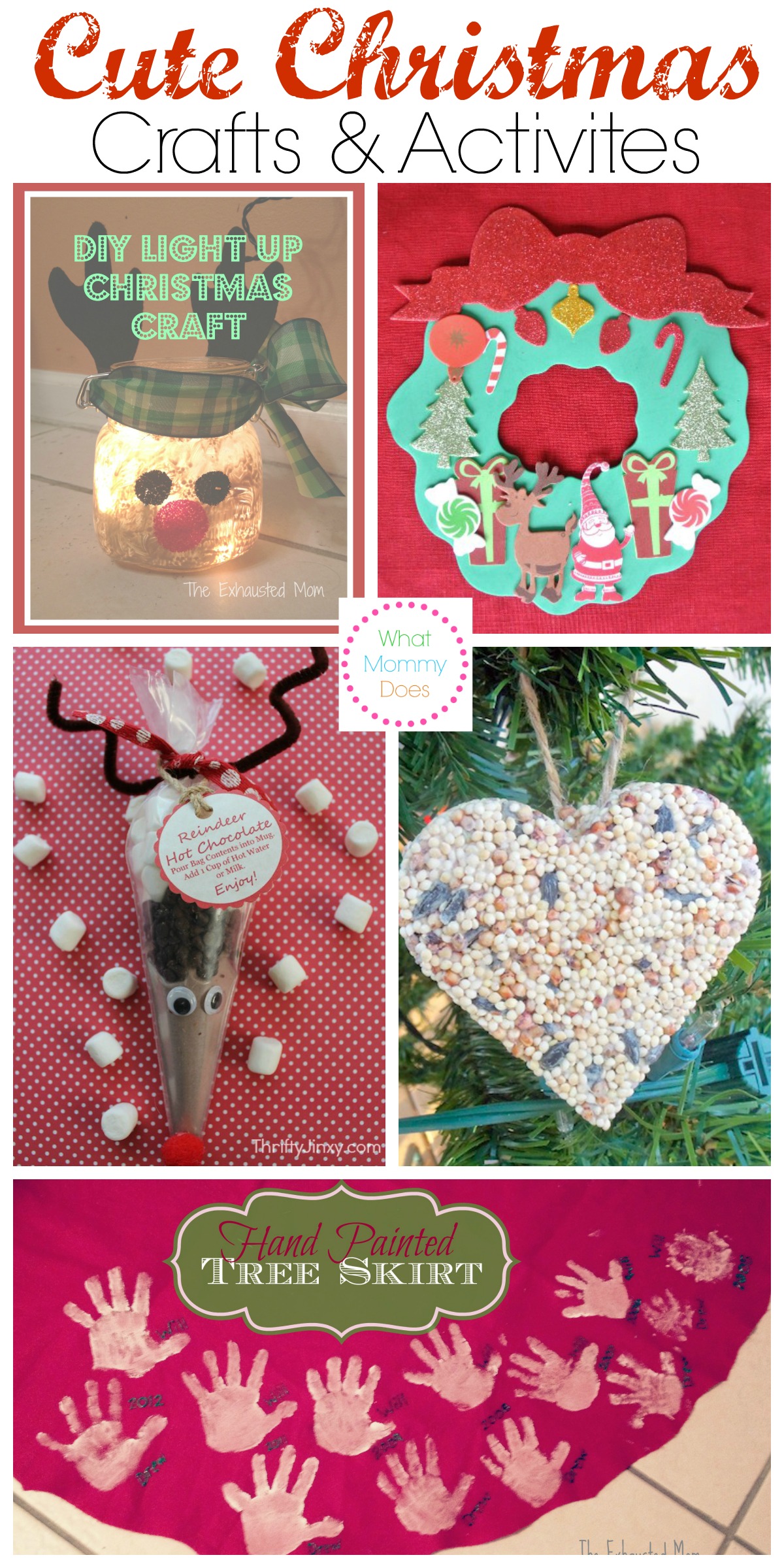 Christmas Themed Crafts, Games & Activities for Kids - What Mommy Does