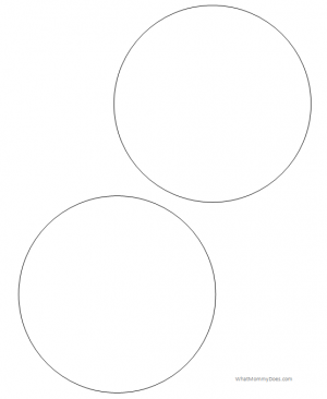 Free Printable Circle Templates - Large and Small Stencils