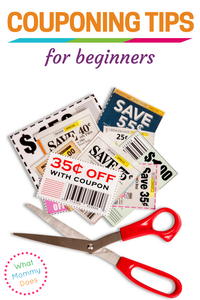 Coupon Tips for Beginners - Money Saving Advice from for Stay-at-home-moms