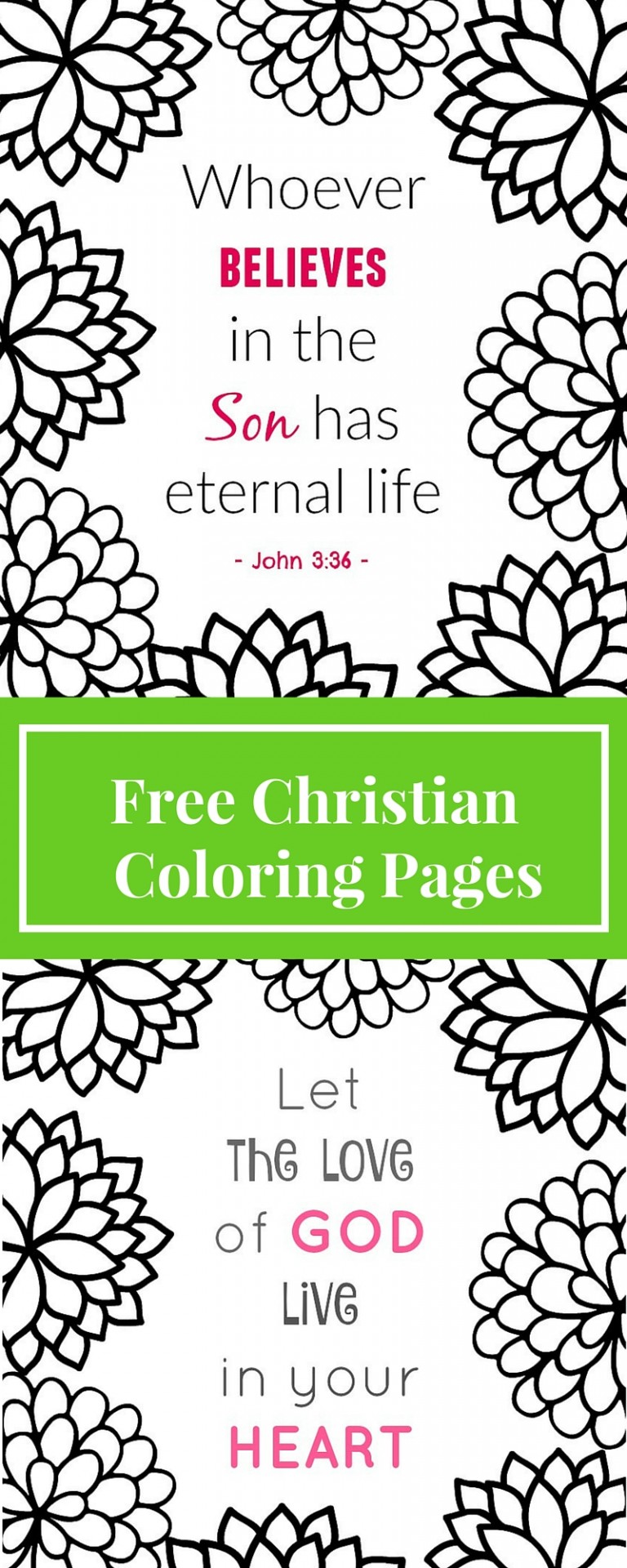 Free Printable Christian Coloring Pages - What Mommy Does
