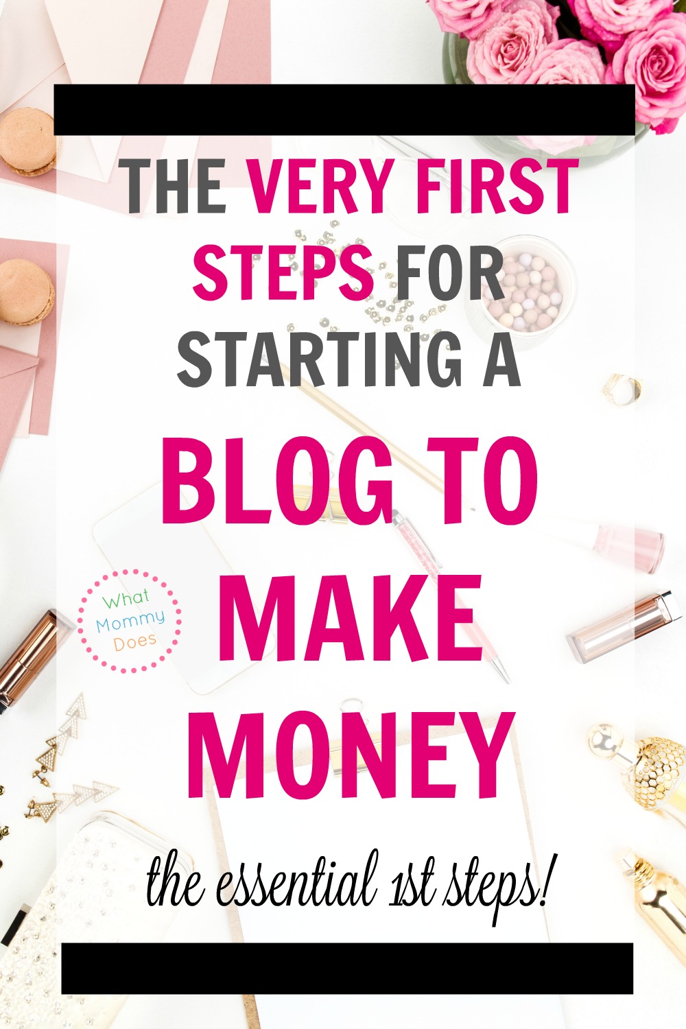 How to Start a Blog to Make Money - Very First Steps to Take! - What ...