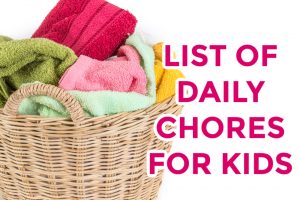 Free Blank Printable Weekly Chore Chart Template for Kids - What Mommy Does