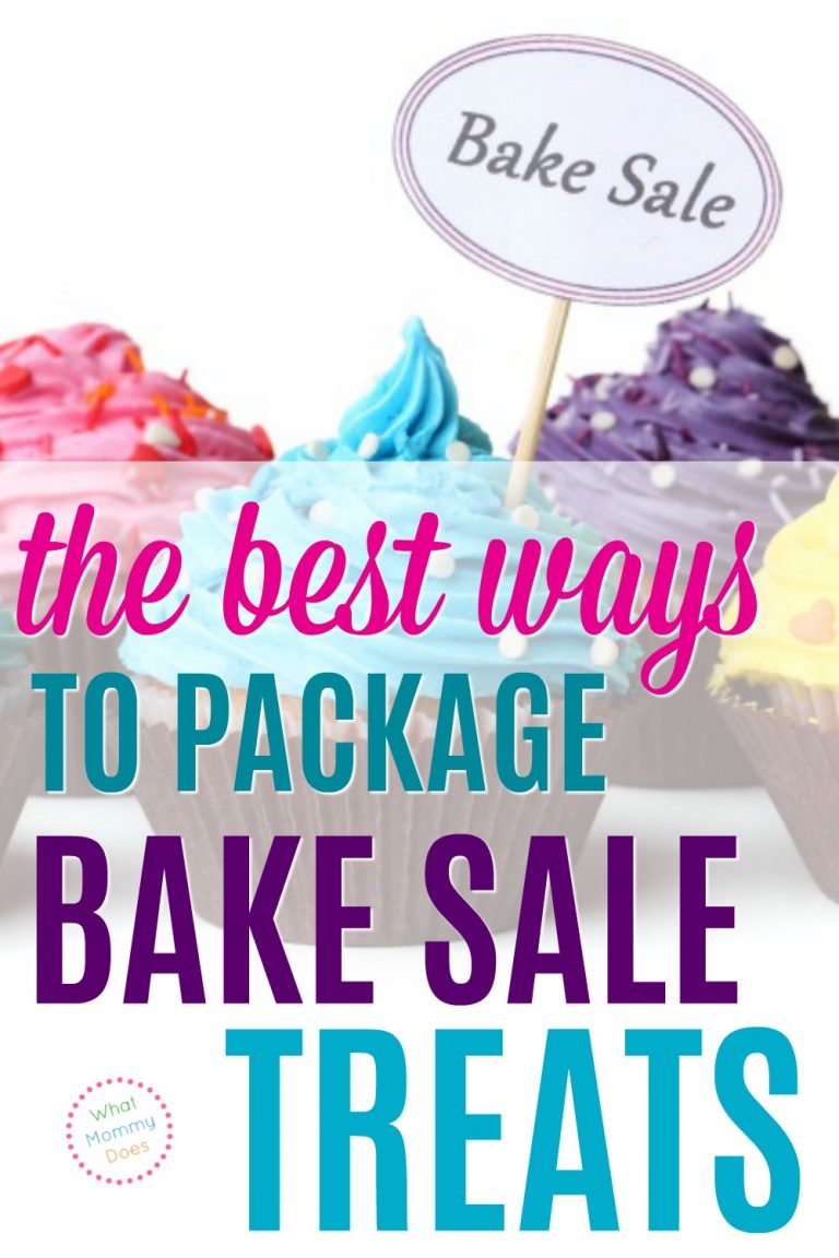 Six Super Cute Bake Sale Packaging Ideas - What Mommy Does