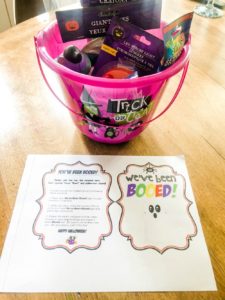 How to Make a Boo Bucket - What Mommy Does
