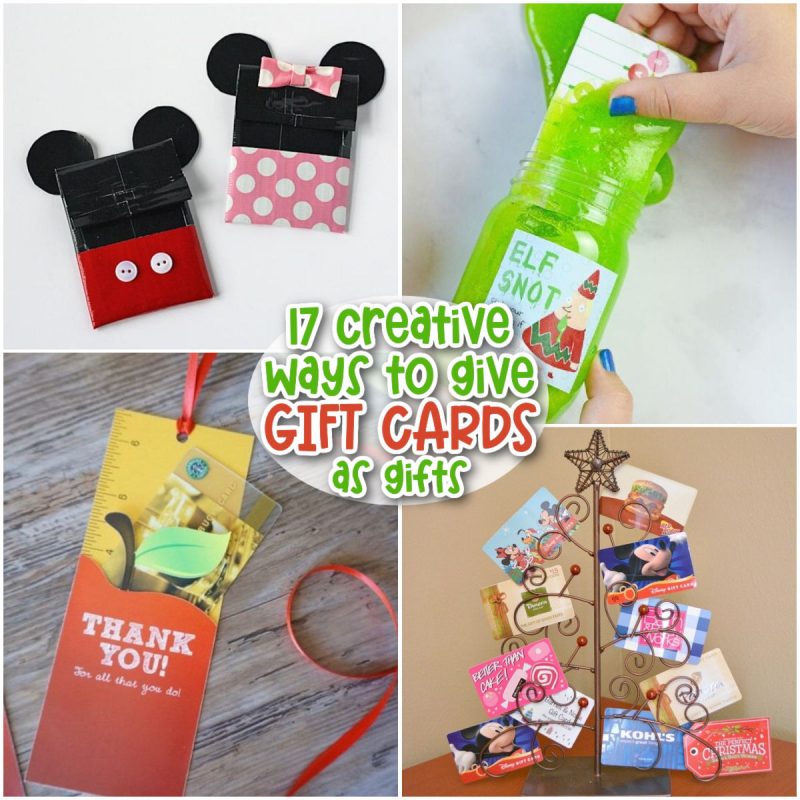 How to Give Gift Cards as Gifts {Gift Card Gift Ideas} - What Mommy Does