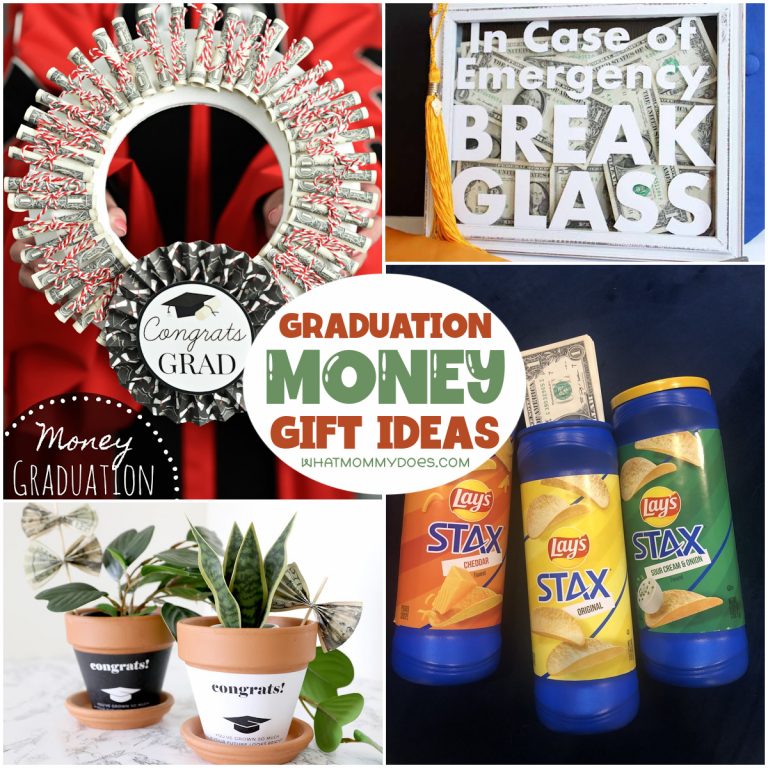21 Clever Graduation Money Gift Ideas - What Mommy Does