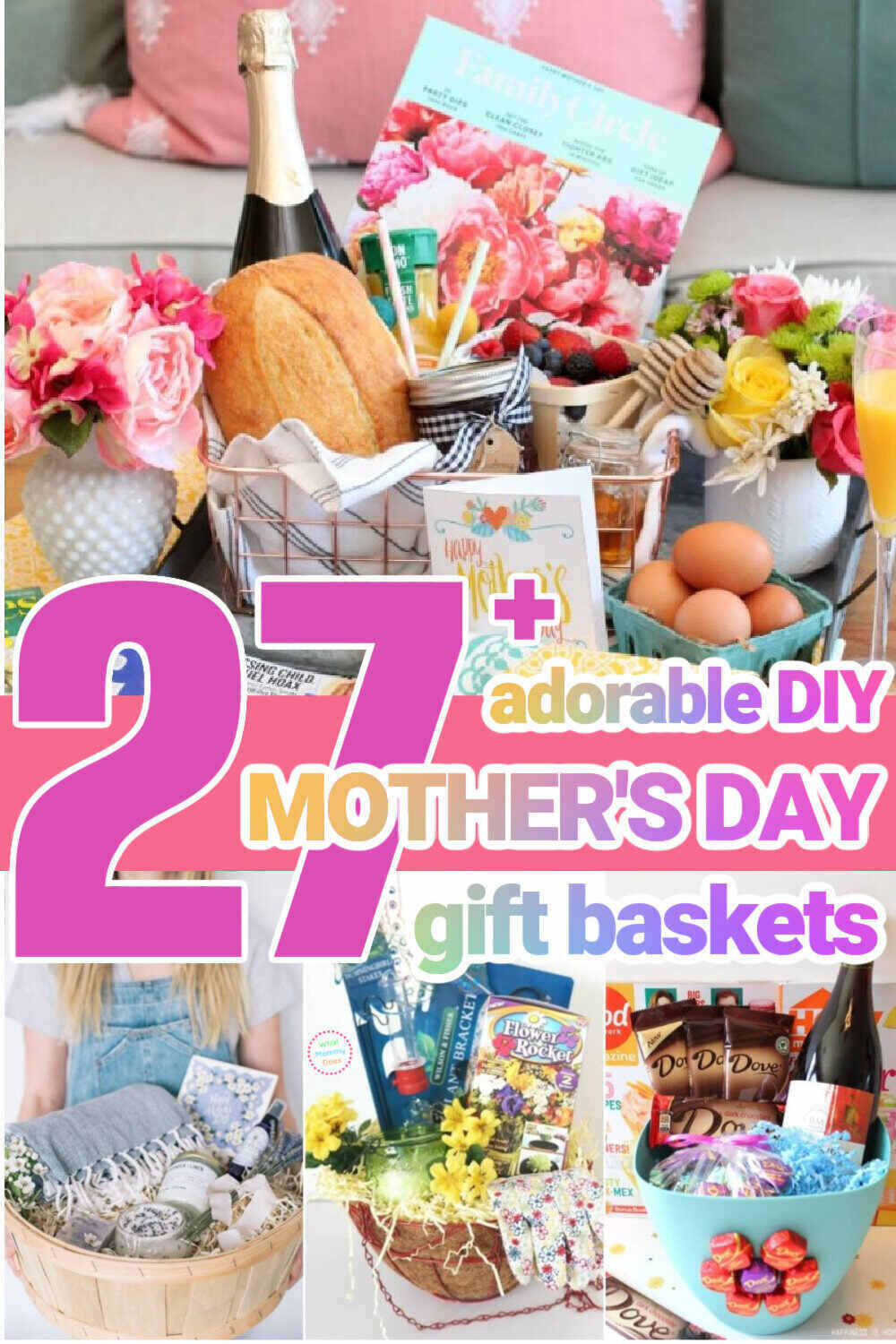 27+ Homemade Mother's Day Gift Basket Ideas - What Mommy Does