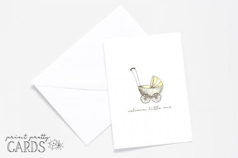 New Baby Congratulations - Pretty Cards to Send + Cute Message to Write ...