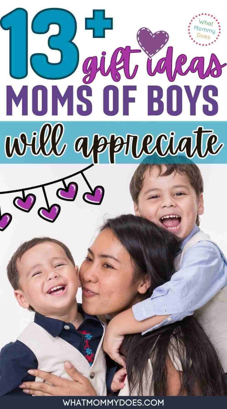 13+ Amazing Boy Mom Gift Ideas (Useful, Cute & Helpful Things!) - What ...