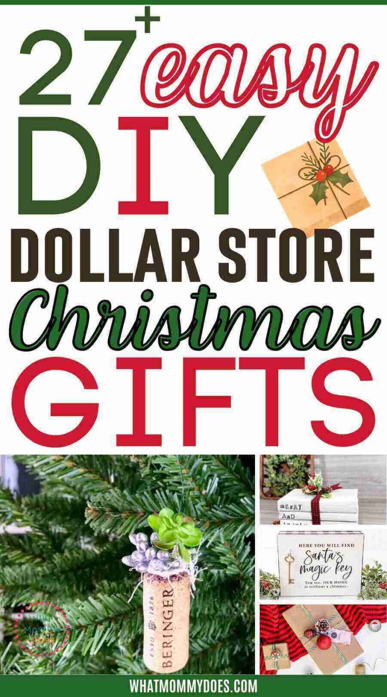 27+ Easy to Make DIY Dollar Tree Christmas Gifts - What Mommy Does