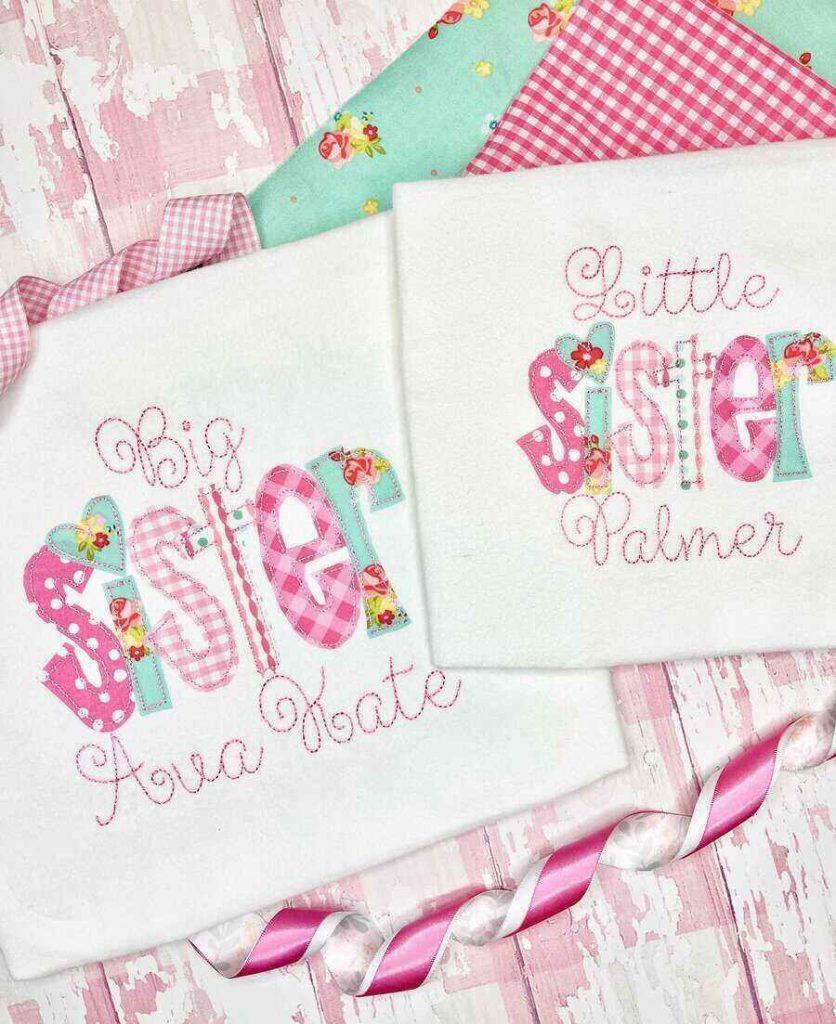 Adorable Matching Big Sister + Little Sister Outfits - What Mommy Does