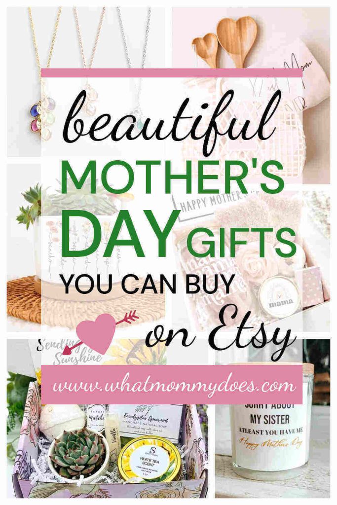 Beautiful Mother's Day Gifts You Can Buy on Etsy - What Mommy Does