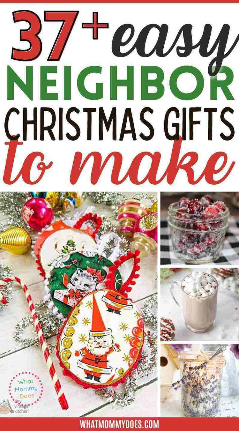 37+ Easy Christmas Gifts for Your Favorite Neighbors - What Mommy Does