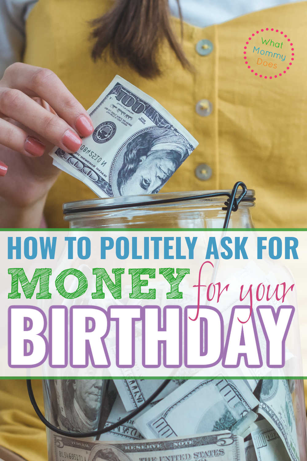 How to Politely Ask for Money without Sounding Rude (for your Birthday ...